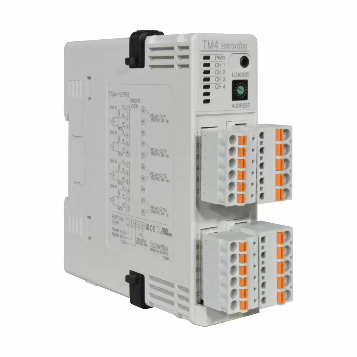 Controles de temperatura modulares serie TM4 – SAIND COL