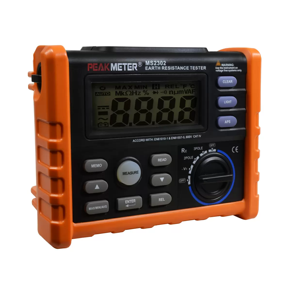 Medidor de resistencia en tierra digital serie MS – SAIND COL