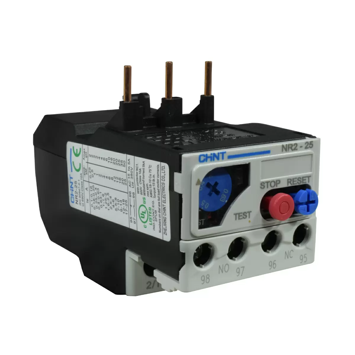 Relés térmicos de sobrecarga serie NR2 – SAIND COL